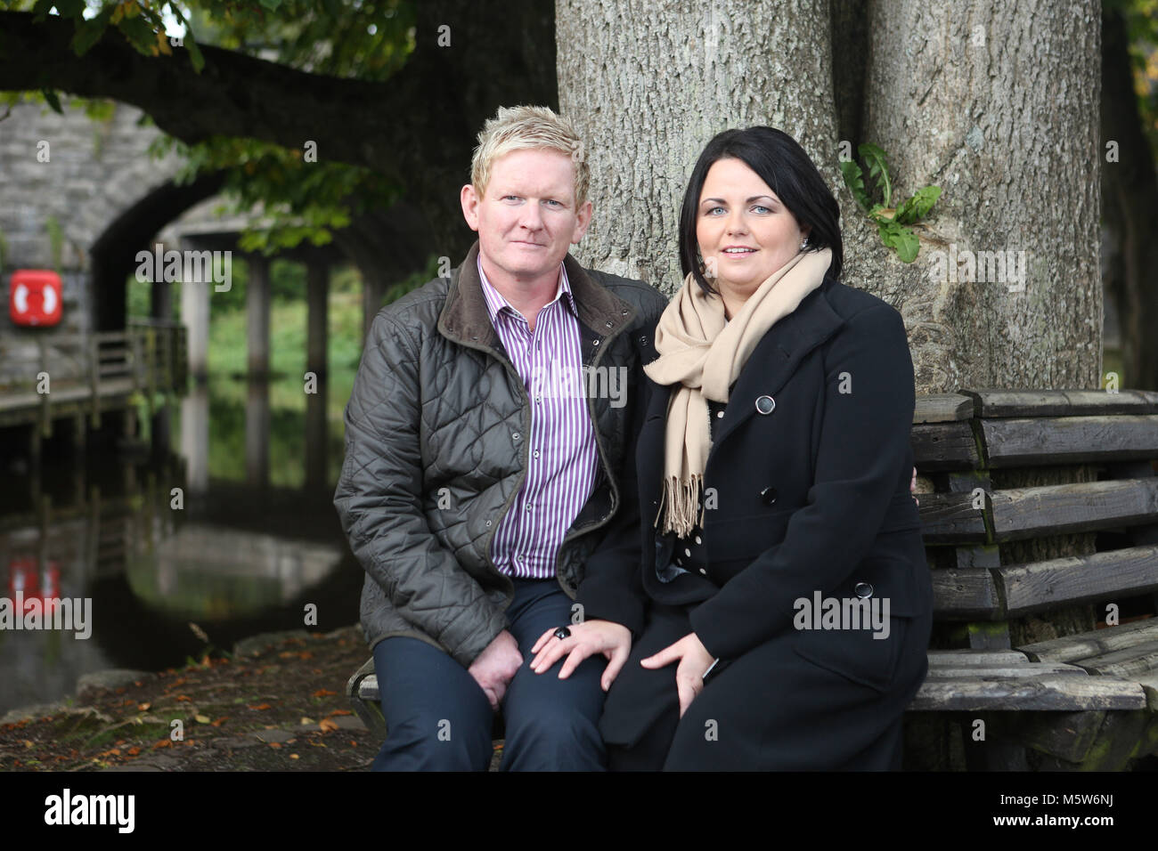 Stephen Gault with his wife Sharon. Stephen was injured in the ...