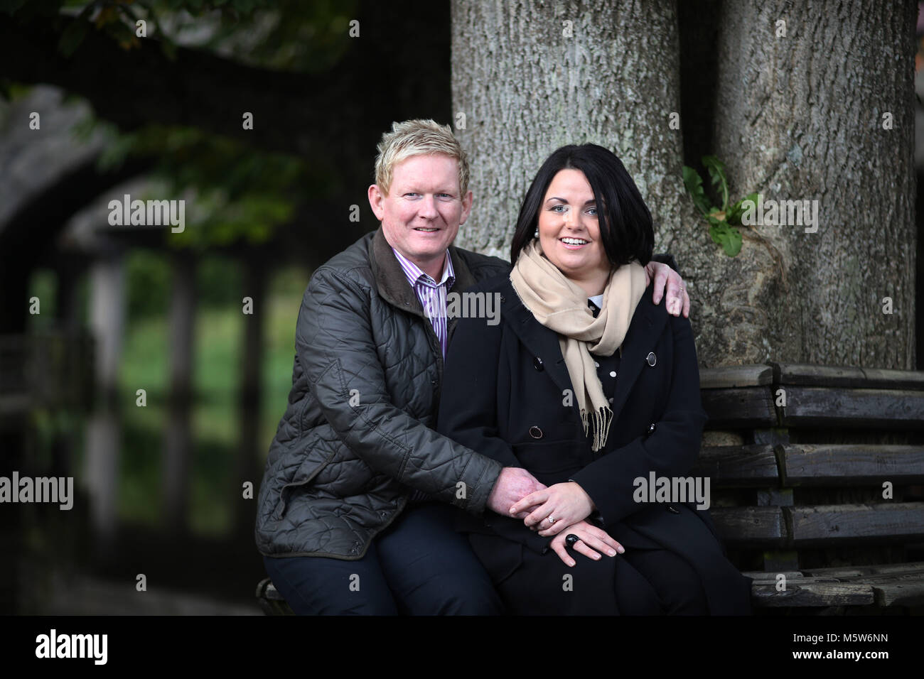Stephen Gault with his wife Sharon. Stephen was injured in the ...