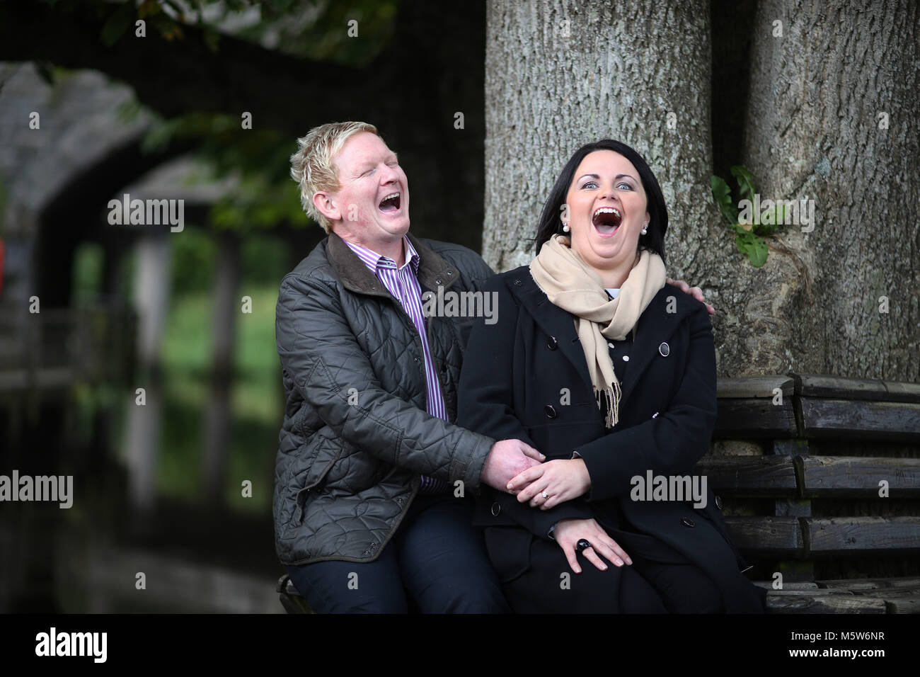 Stephen Gault with his wife Sharon. Stephen was injured in the ...