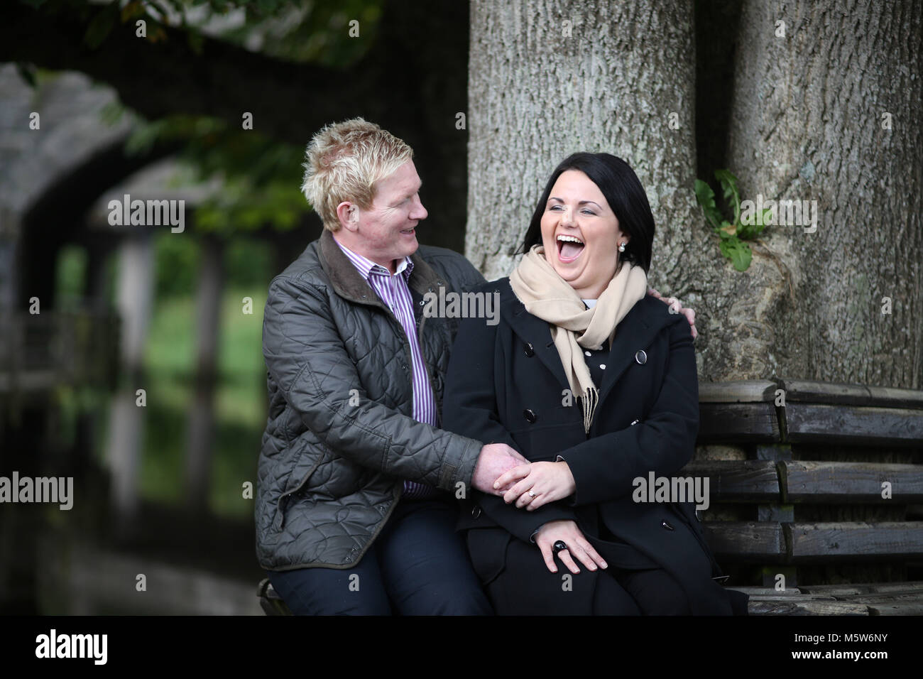 Stephen Gault with his wife Sharon. Stephen was injured in the ...