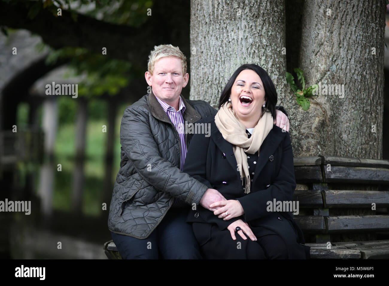 Stephen Gault with his wife Sharon. Stephen was injured in the ...