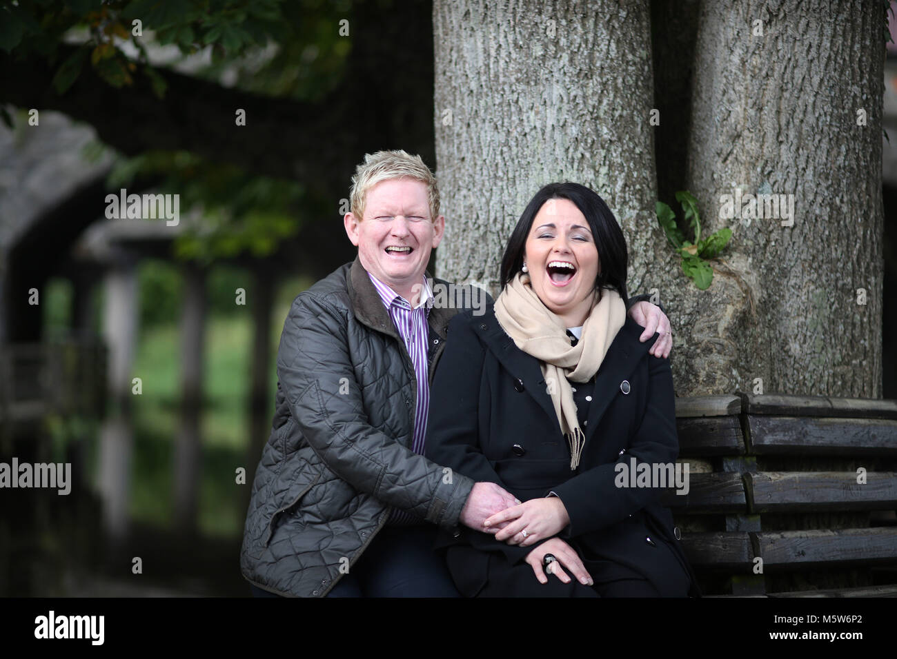Stephen Gault with his wife Sharon. Stephen was injured in the ...
