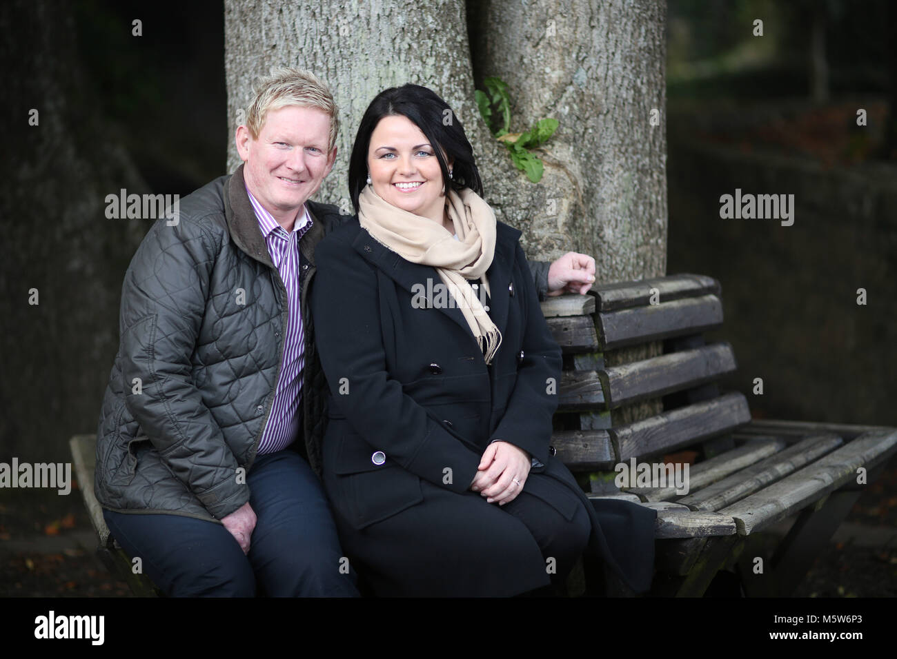 Stephen Gault with his wife Sharon. Stephen was injured in the ...