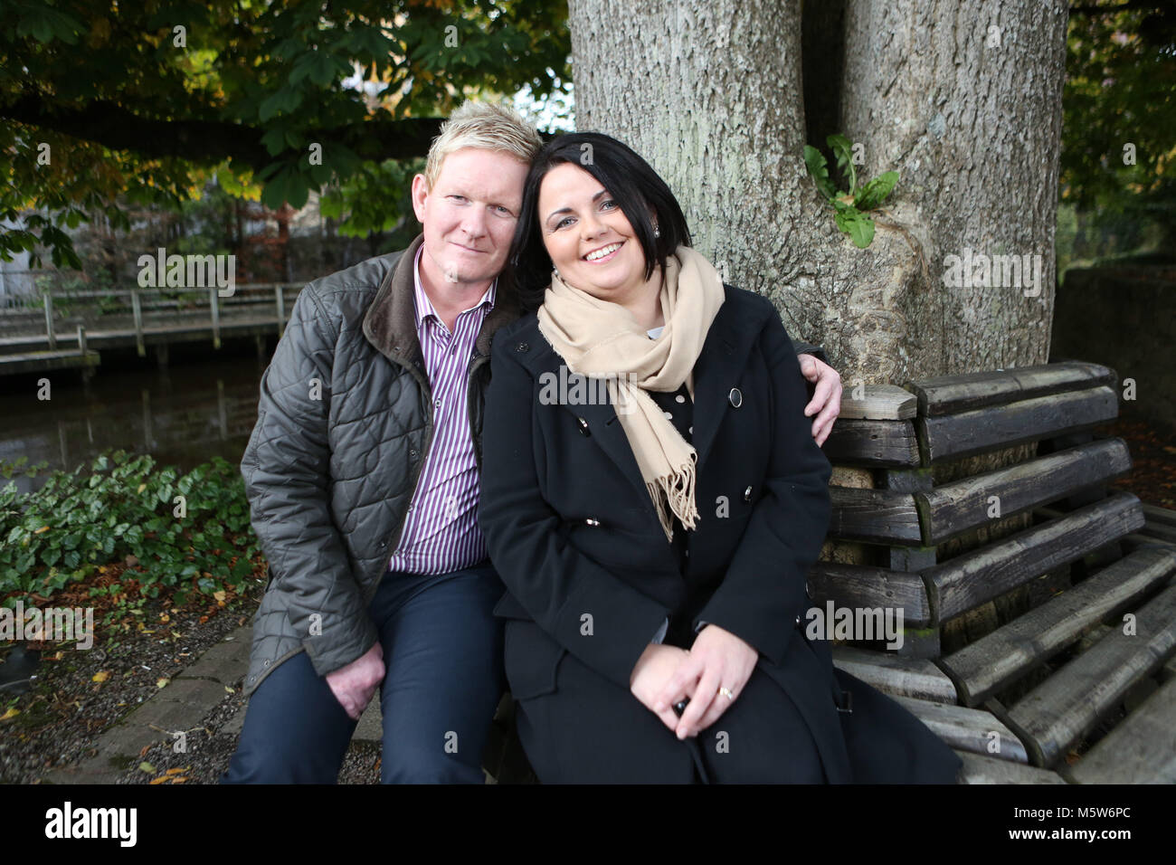 Stephen Gault with his wife Sharon. Stephen was injured in the ...