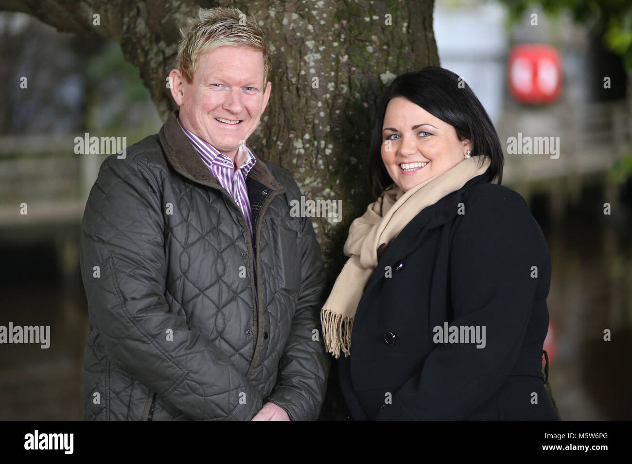 Stephen Gault with his wife Sharon. Stephen was injured in the ...