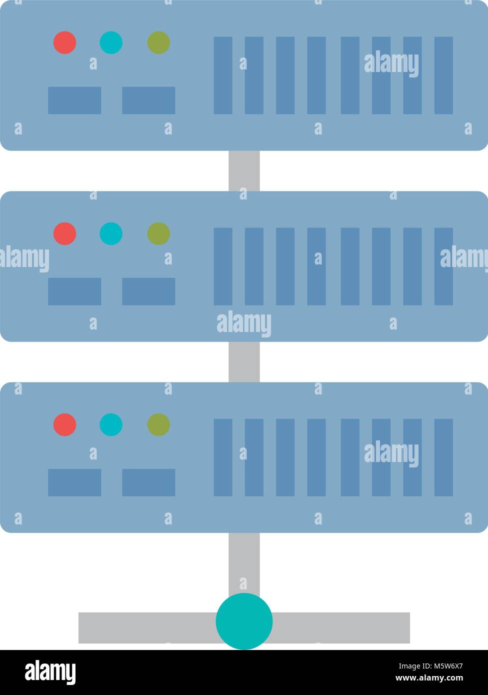 data center server icon vector illustration design Stock Vector Image ...