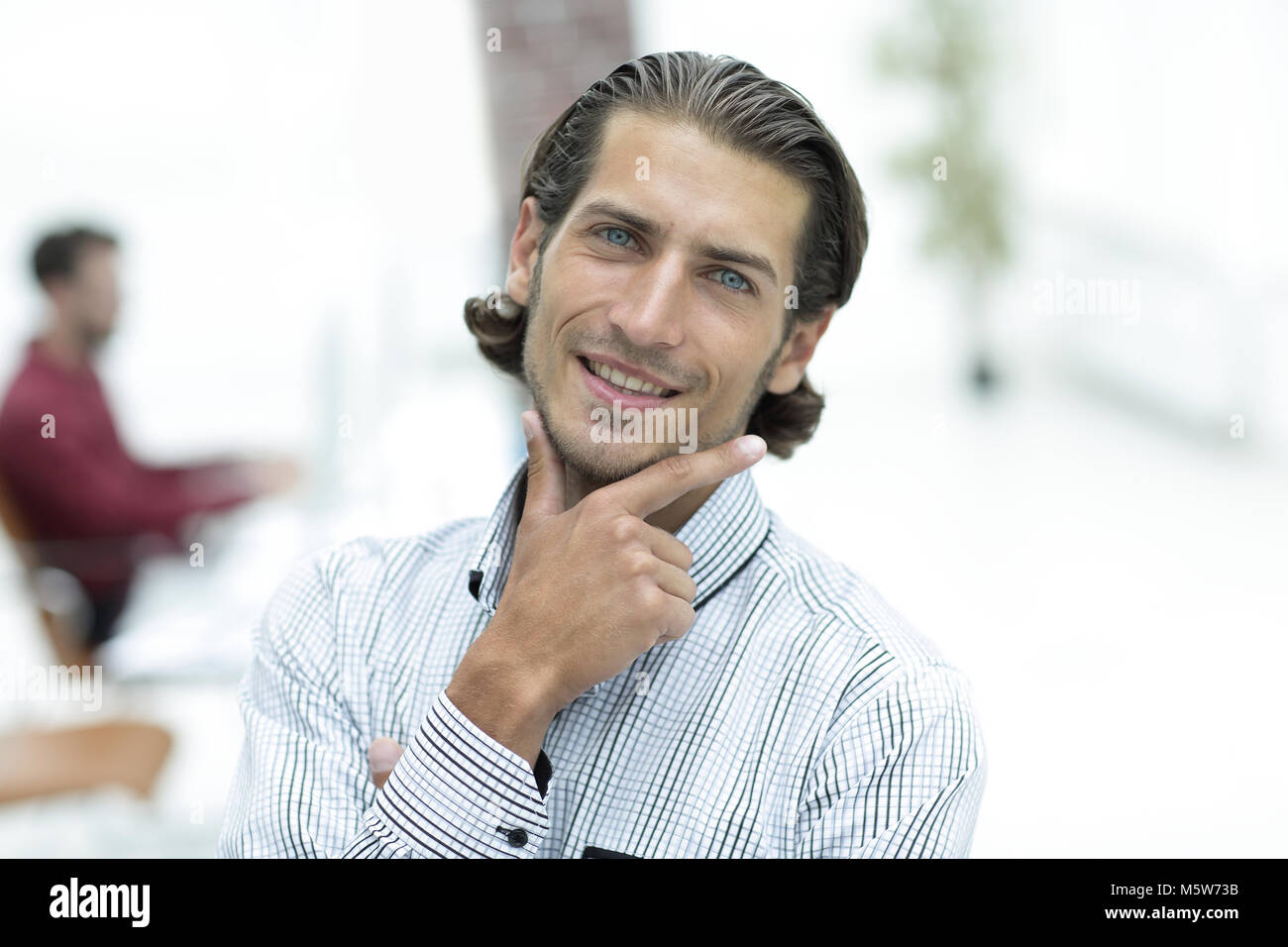 portrait of a successful man Stock Photo - Alamy