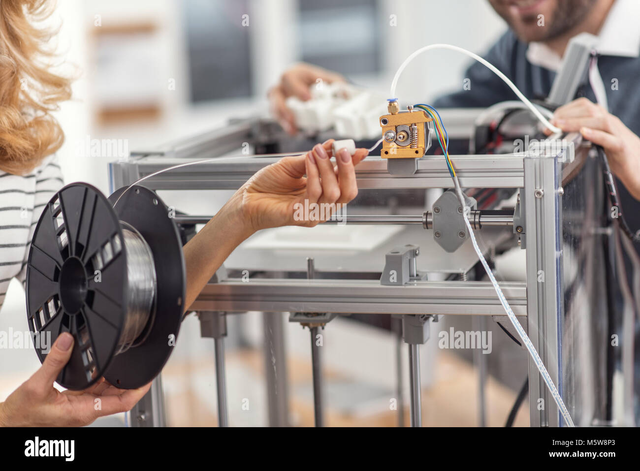 Printer filament hi-res stock photography and images - Alamy