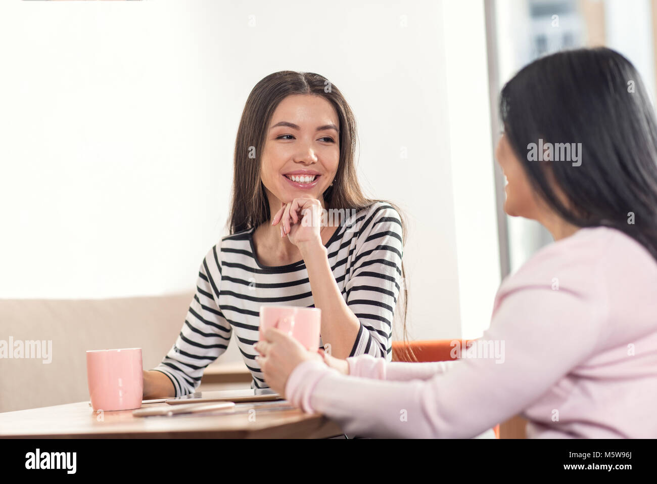 Nice cafeteria hi-res stock photography and images - Alamy