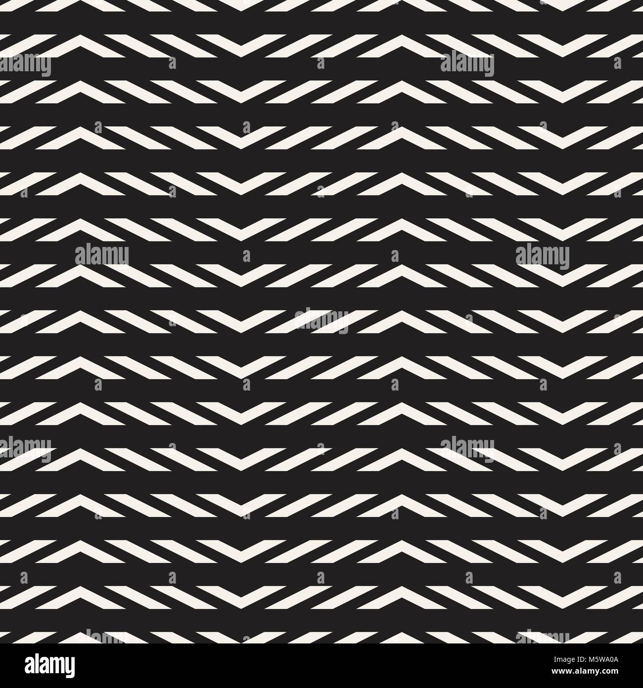 Seamless ethnic lines pattern. Black and white geometric pattern ...