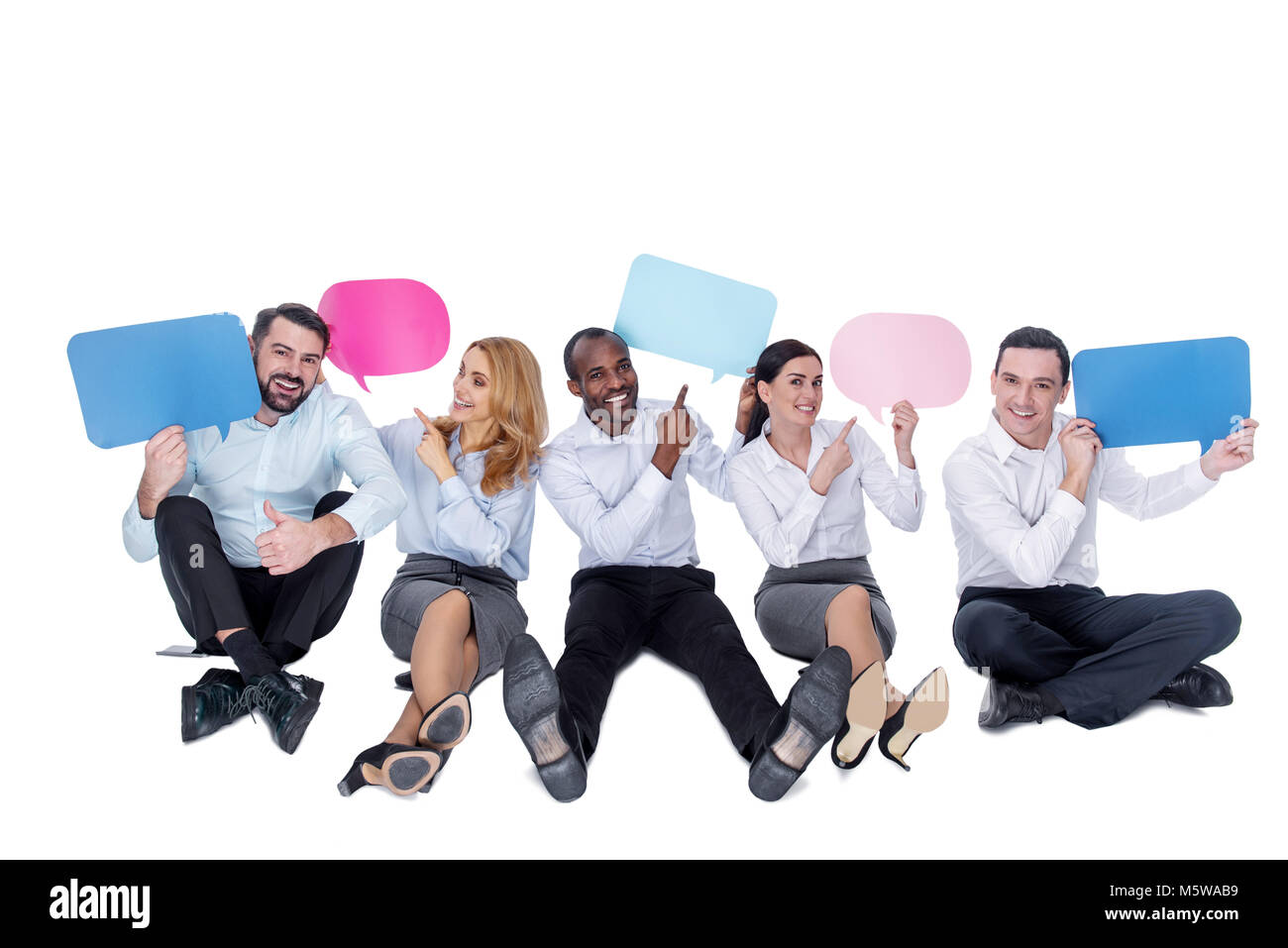 Community joyful Cut Out Stock Images & Pictures - Alamy