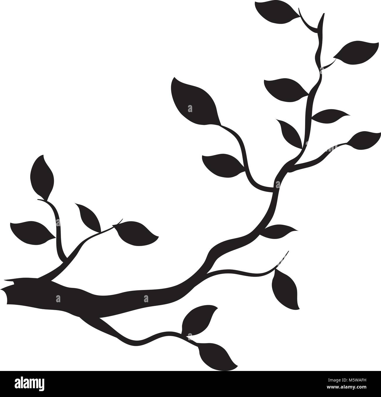Tree Branch Vector