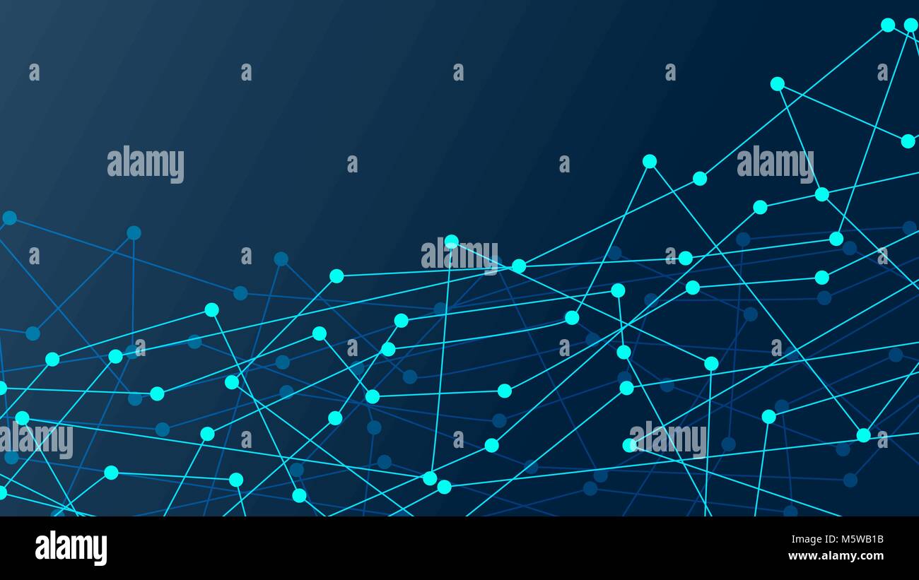 Abstract Connection Dots Digital Illustration Backdrop Stock Vector Image And Art Alamy