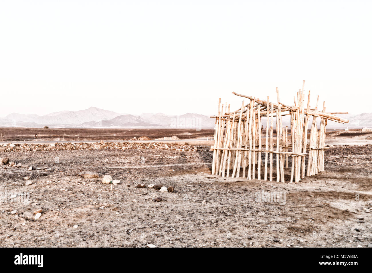 in ethiopia africa the poor house of people in the desert of stone ...