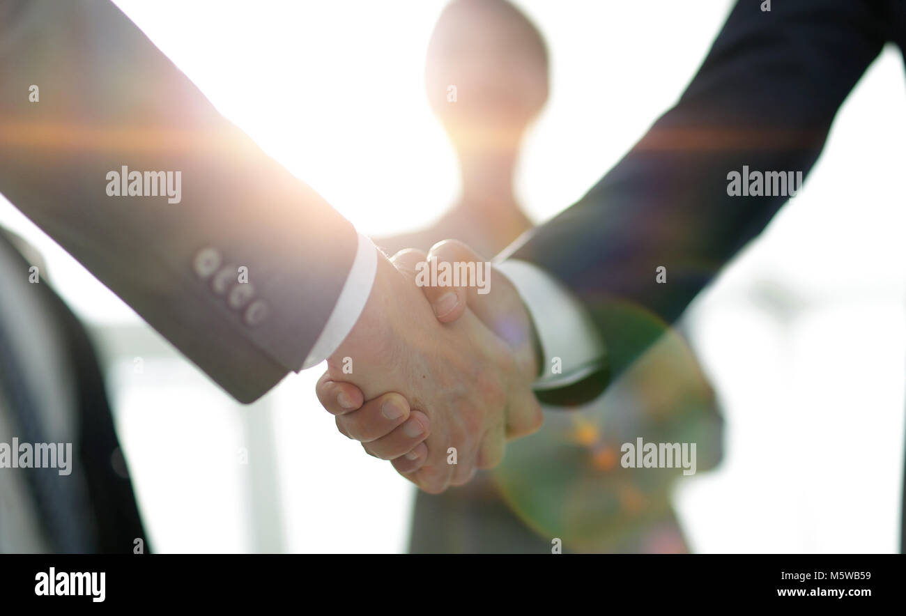 background image of handshake of business people Stock Photo - Alamy