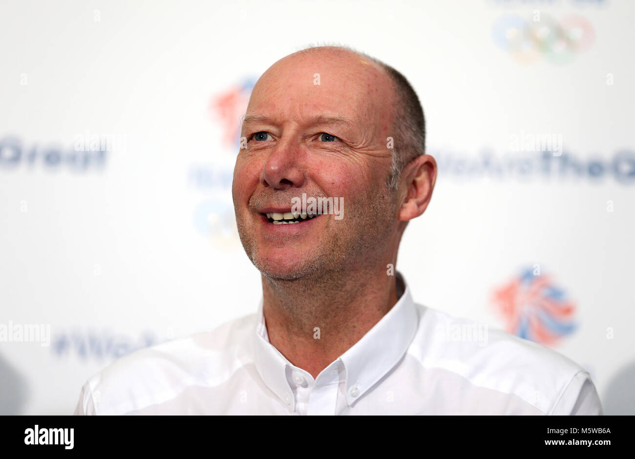 Team GB Chef de Mission Mike Hay during a press conference after ...