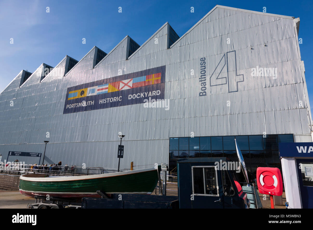 Boathouse number 4 / Boat House Four at Portsmouth historic dockyard ...