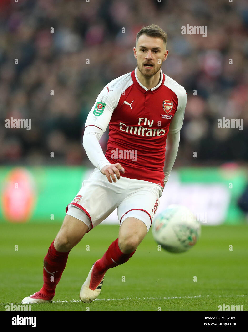 Arsenal's Aaron Ramsey Stock Photo - Alamy