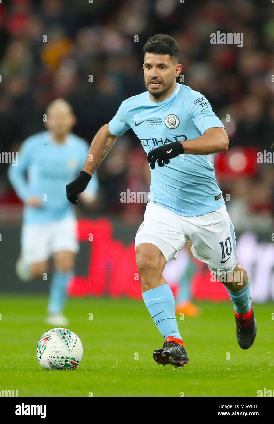 Manchester City's Sergio Aguero Stock Photo - Alamy