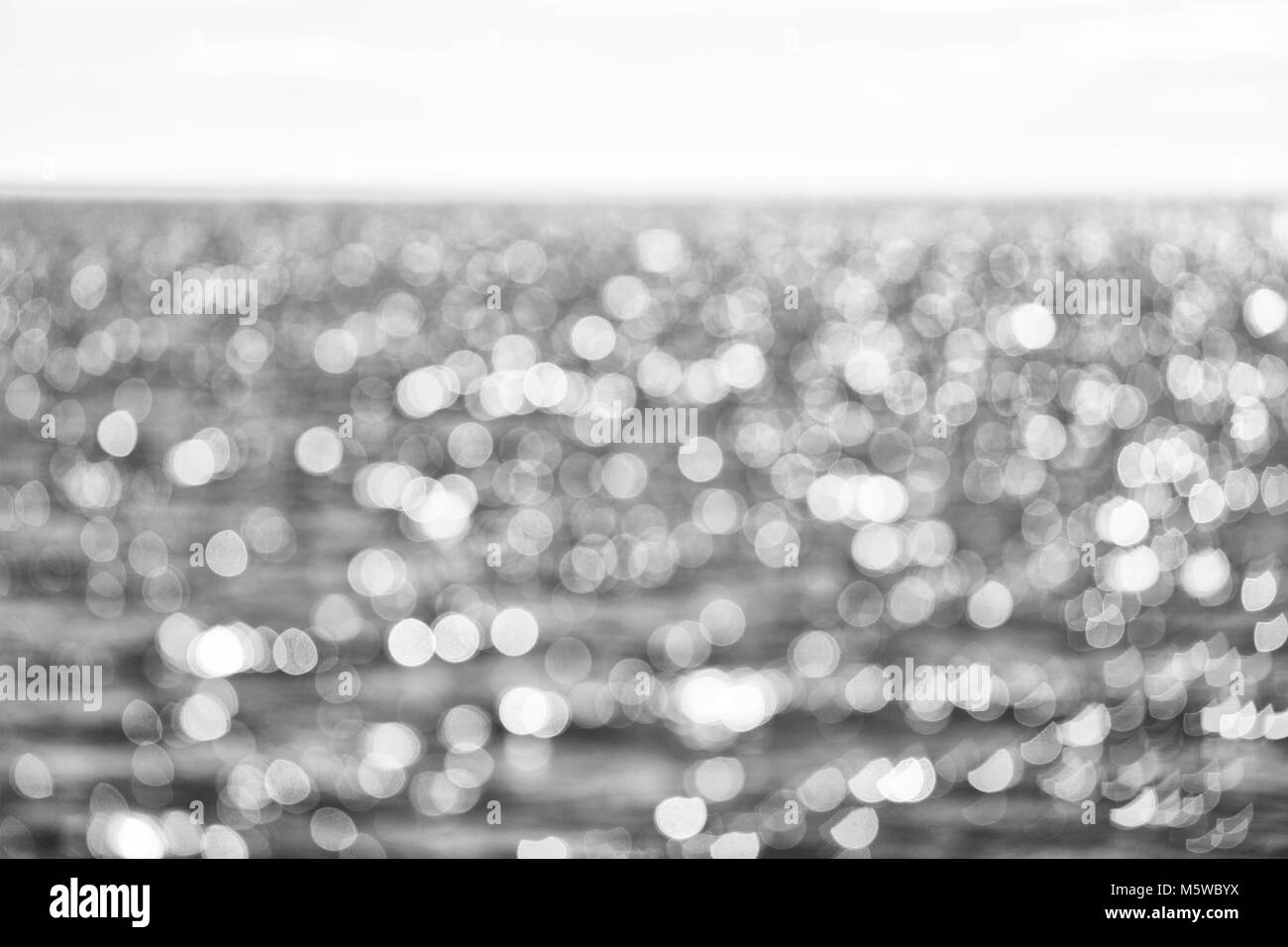 Blurred background sunshine in Black and White Stock Photos & Images ...