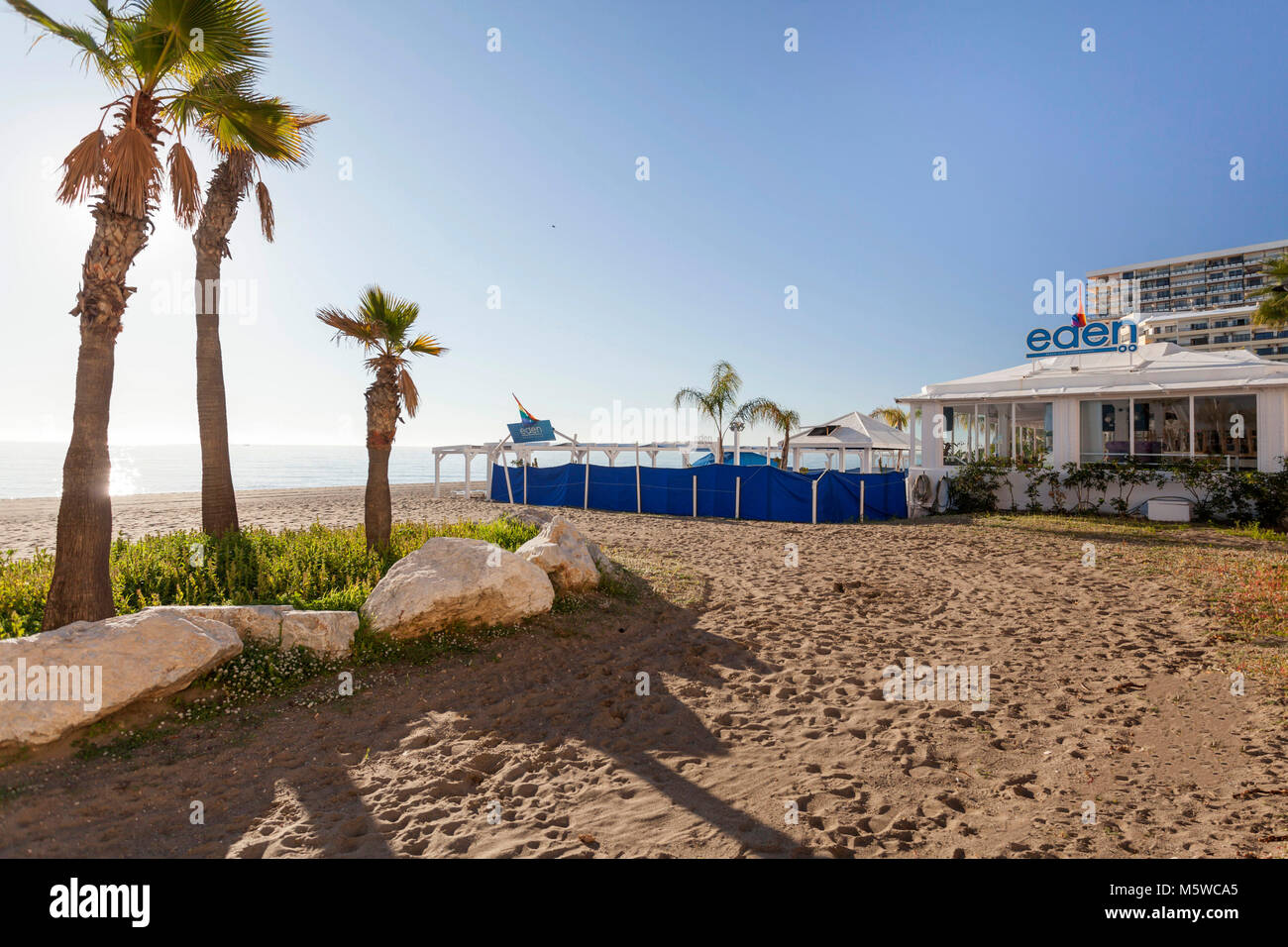 Playa el bajondillo torremolinos hi-res stock photography and images ...