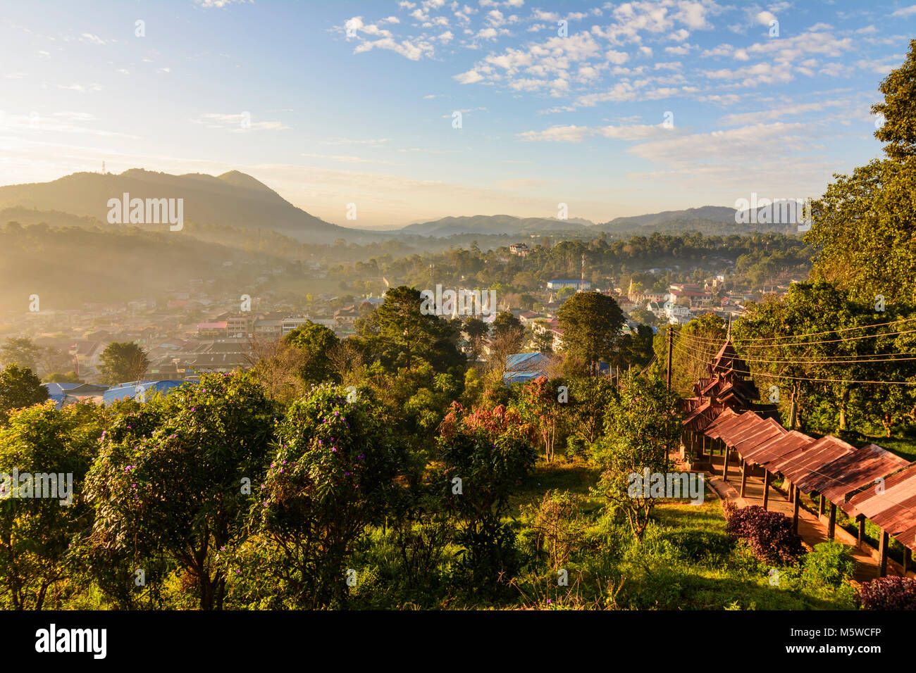 Kalaw: view to Kalaw, , Shan State, Myanmar (Burma Stock Photo - Alamy Kalaw: view to Kalaw, , Shan State, Myanmar (Burma Stock Photo - Alamy
