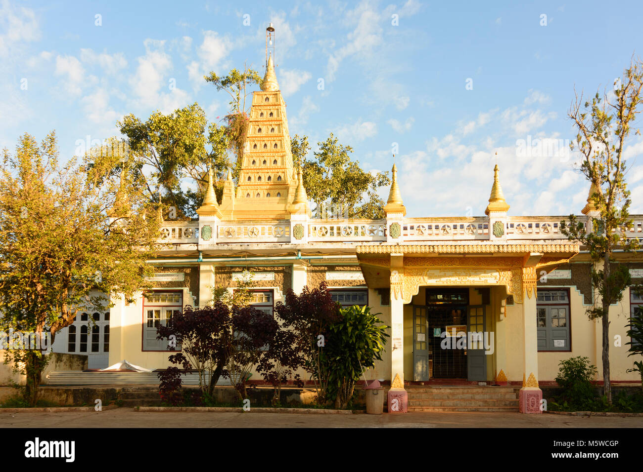 Kalaw: Thein Thaung Paya temple, , Shan State, Myanmar (Burma Stock ...