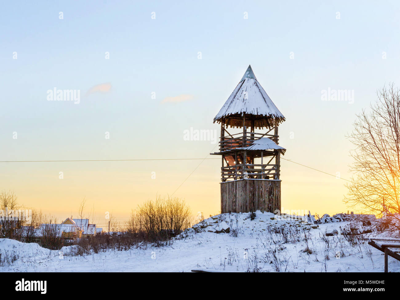 Fortifications and lookout turret hi-res stock photography and images ...