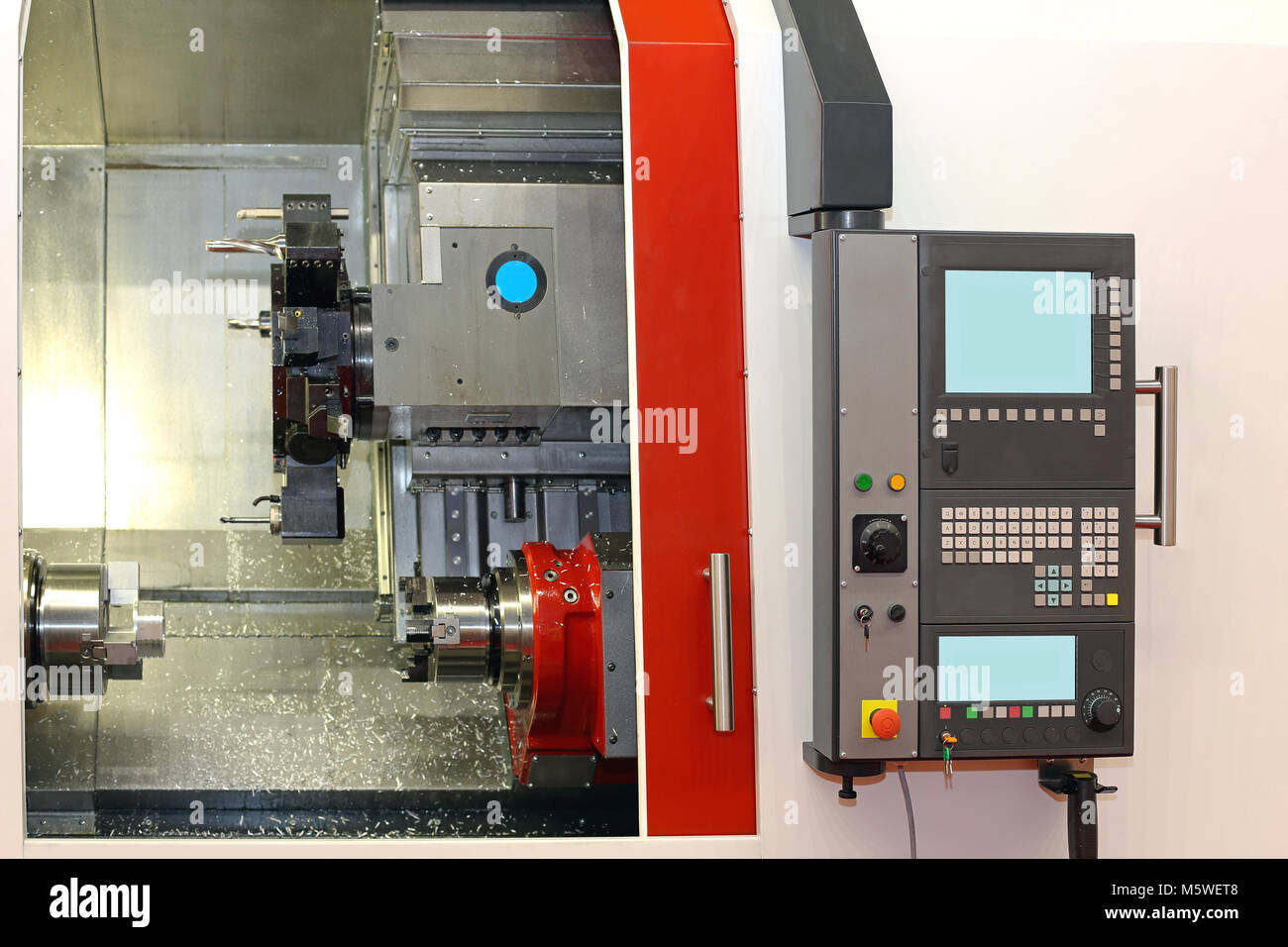 Milling and Machining Center Tool Equipment Fabrication Stock Photo - Alamy