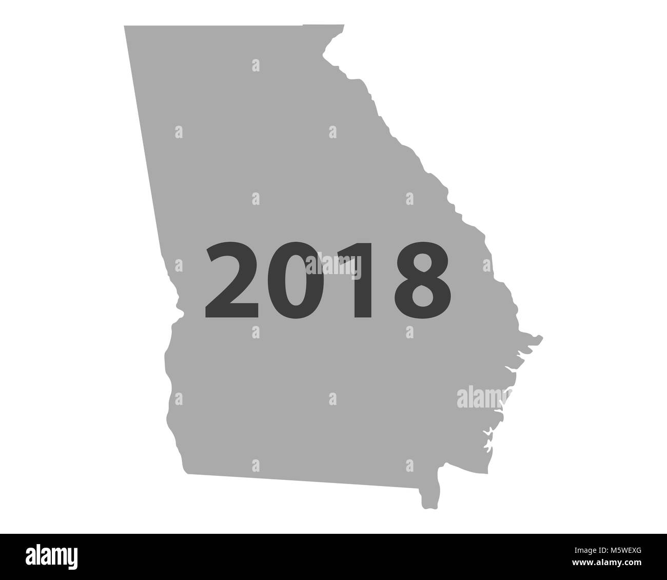 Gray georgia map Black and White Stock Photos & Images - Alamy