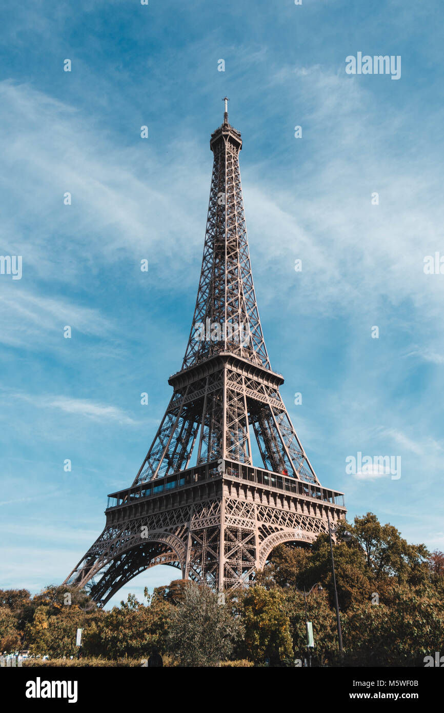 Eiffel Tower picture frame Stock Photo - Alamy