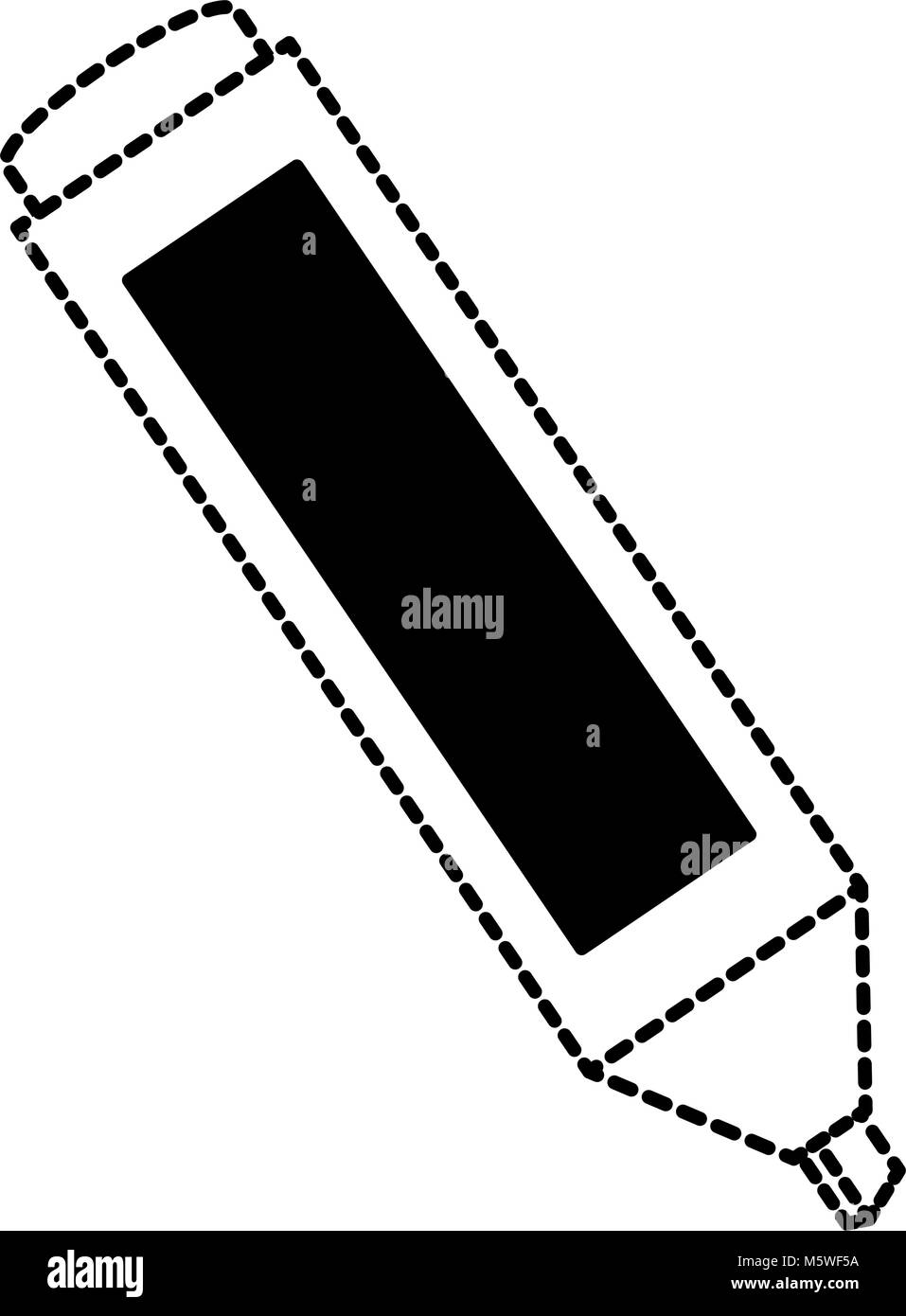 permanent marker school supply icon vector illustration design Stock ...