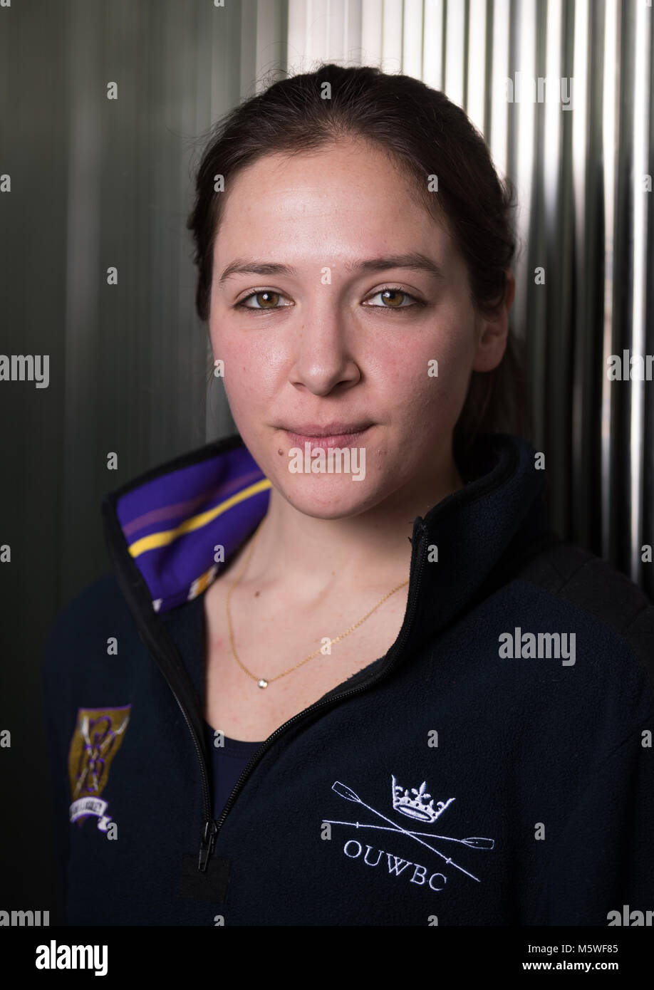 Oxford Women's Sara Kushma during the Boat Race crew announcement and ...