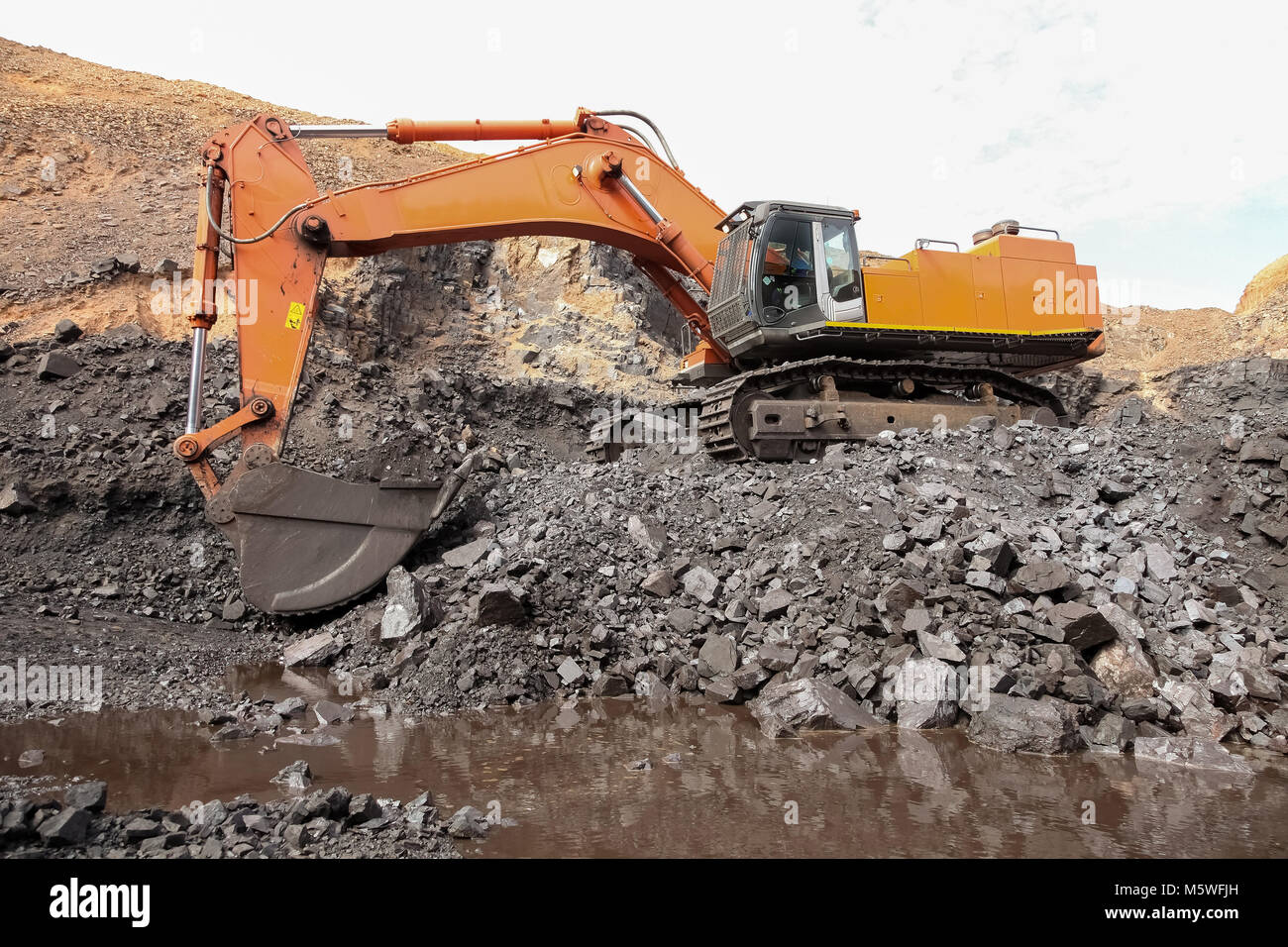 Manganese Mining and processing Stock Photo - Alamy