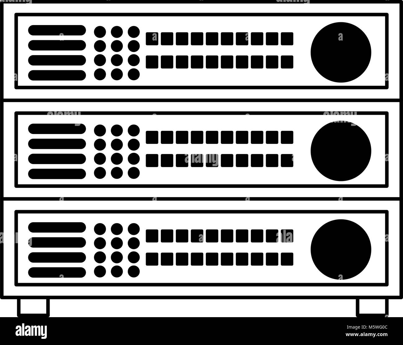 data center server icon vector illustration design Stock Vector Image ...