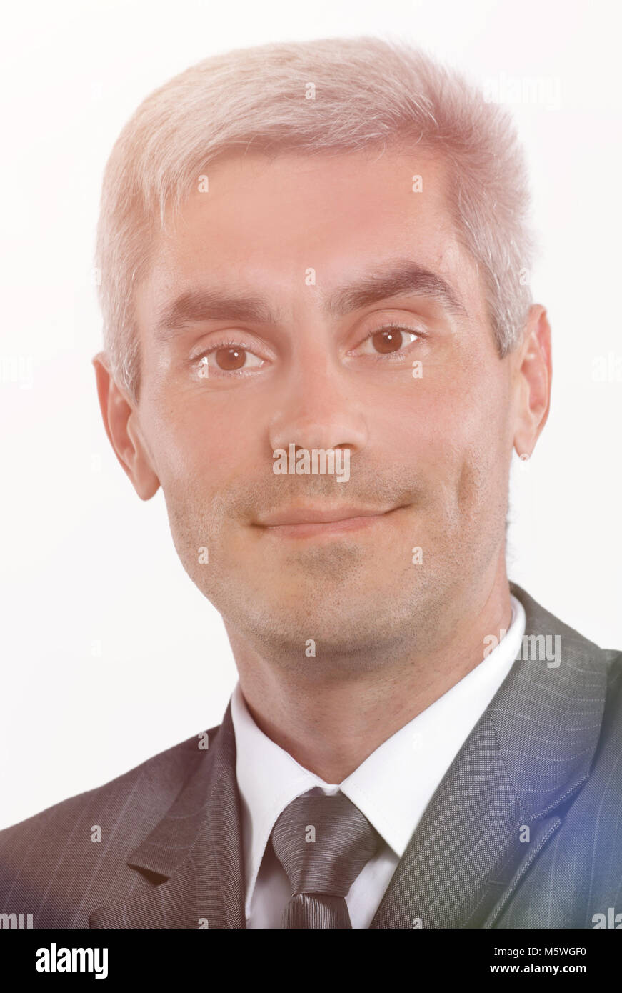 closeup .portrait of a serious businessman Stock Photo - Alamy