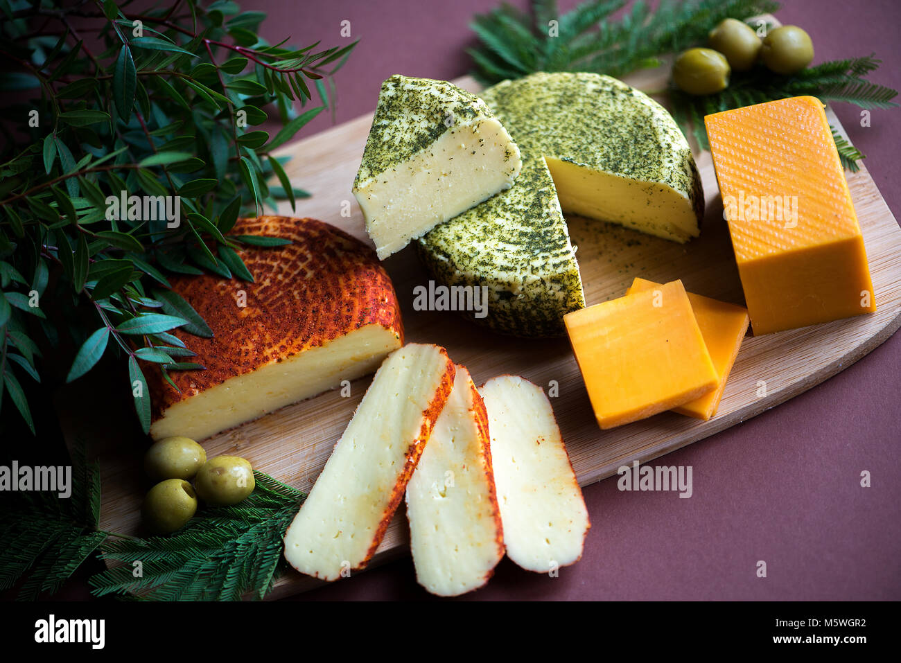 Mix cheeses hi-res stock photography and images - Alamy
