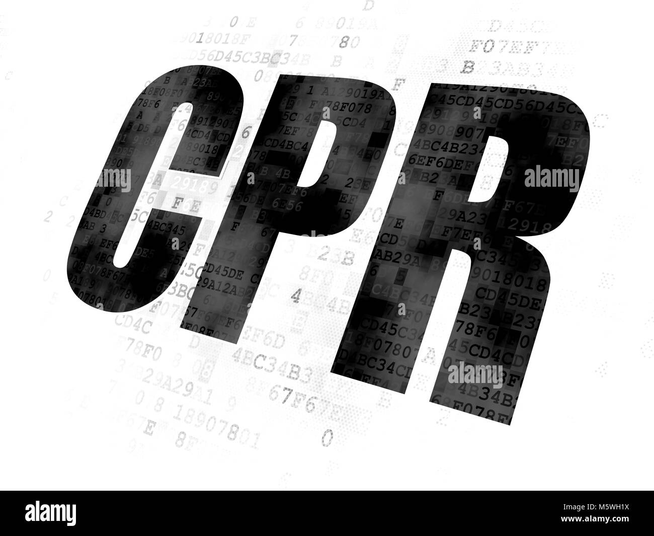 Health concept: CPR on Digital background Stock Photo - Alamy