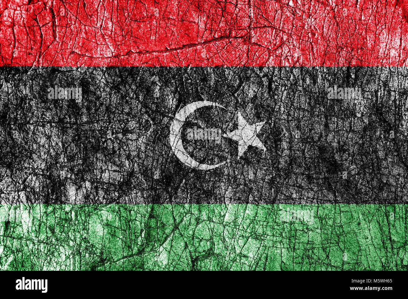 Old libyan flag hi-res stock photography and images - Alamy