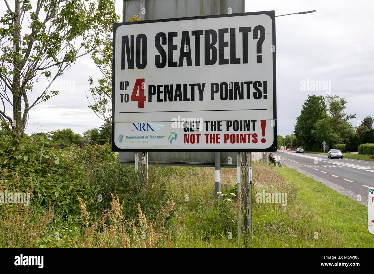 Irish road sign hi-res stock photography and images - Alamy