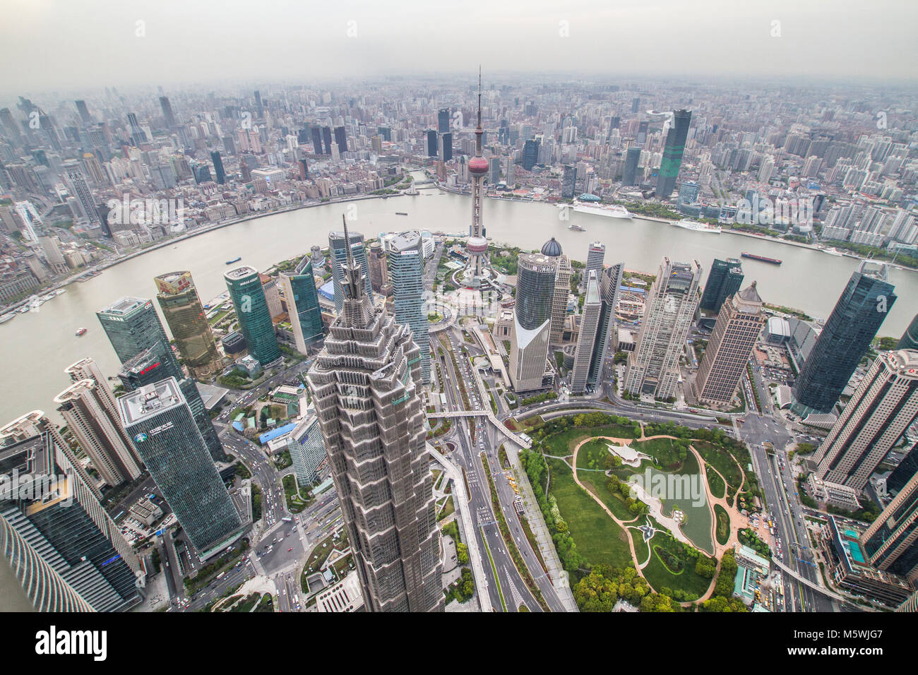 Shanghai city view hi-res stock photography and images - Alamy