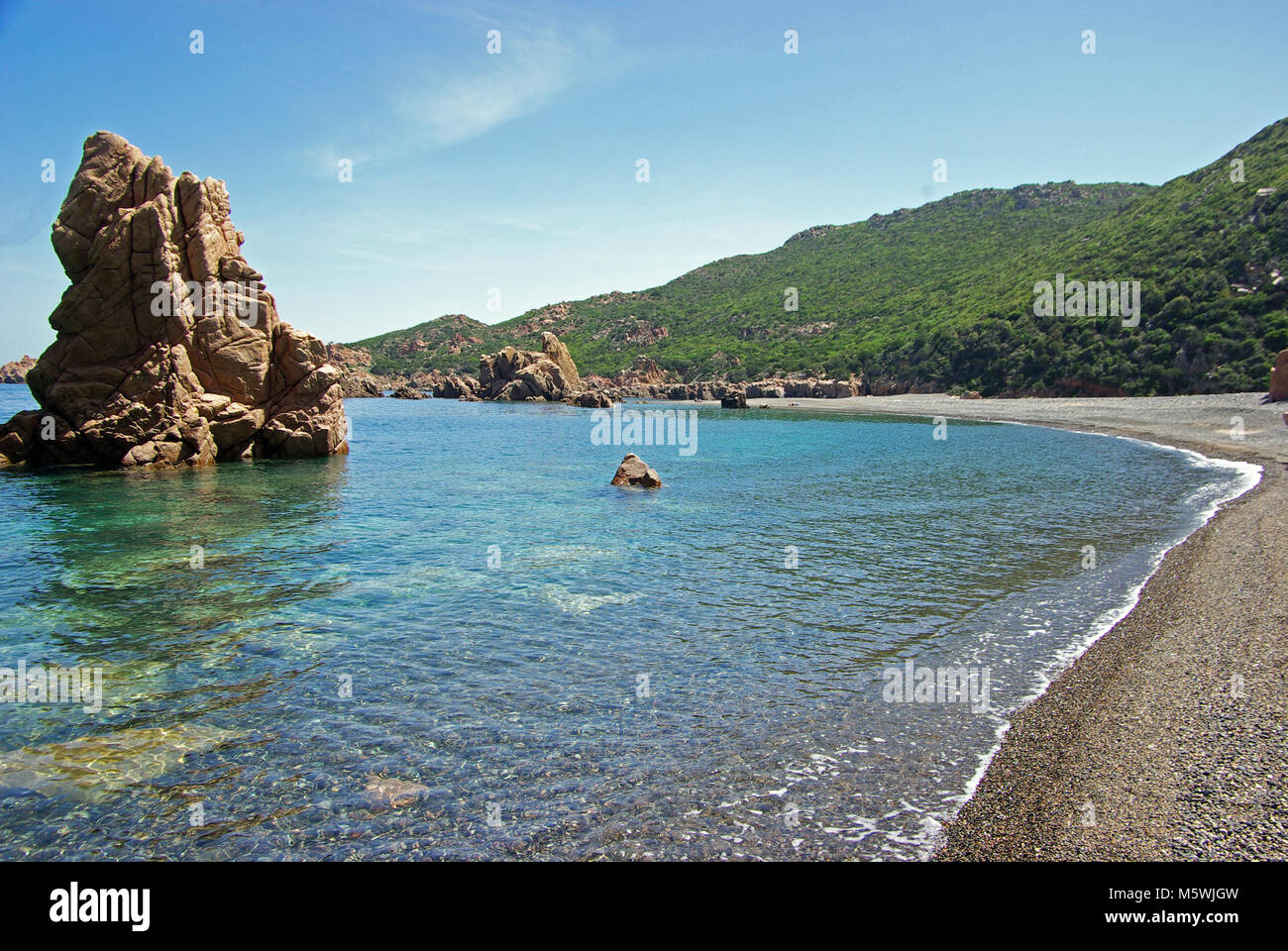 Costa Paradiso, Sardinia, The wonderful Tinnari beach Stock Photo - Alamy