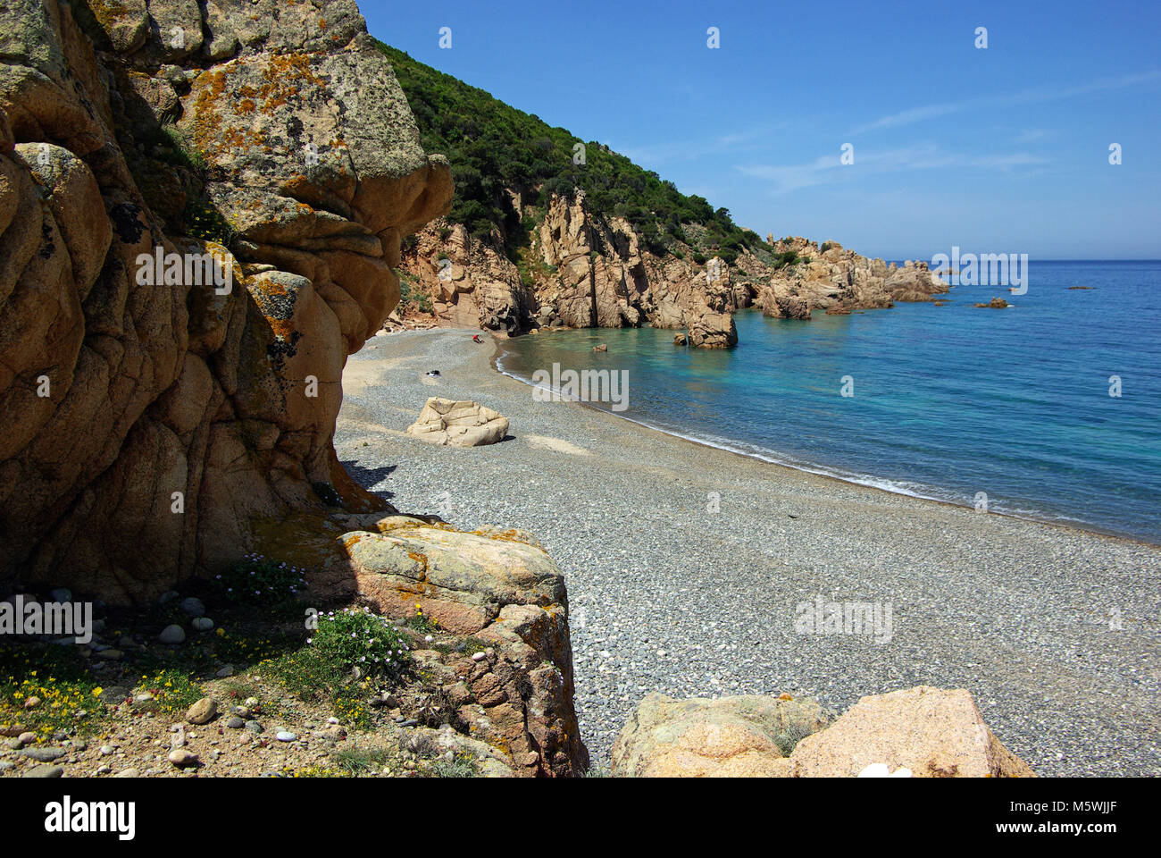 Costa Paradiso, Sardinia, The wonderful Tinnari beach Stock Photo - Alamy