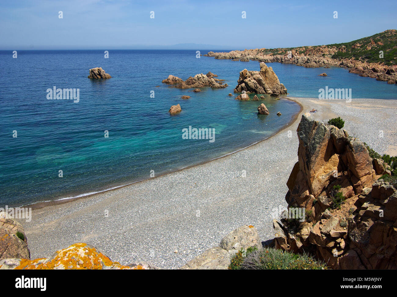 Costa Paradiso, Sardinia, The wonderful Tinnari beach Stock Photo - Alamy