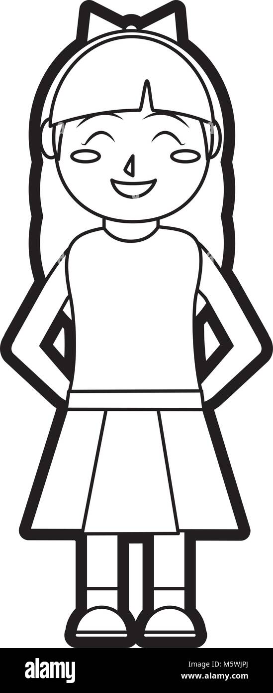 Girl cartoon design Stock Vector Image & Art - Alamy