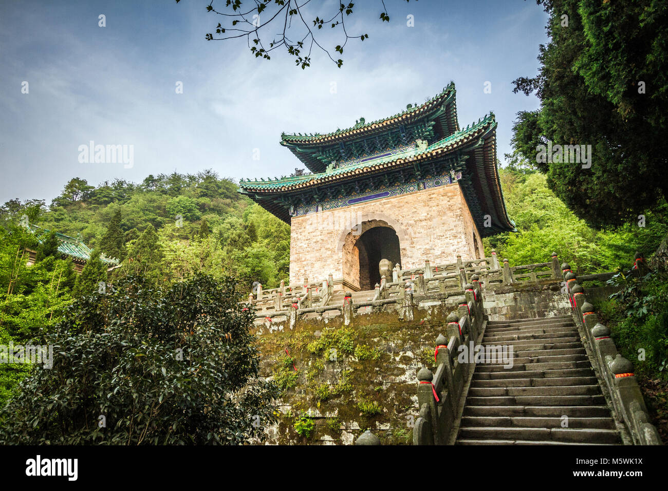 China, Hubei Province, Wudang Monastery Stock Photo - Alamy