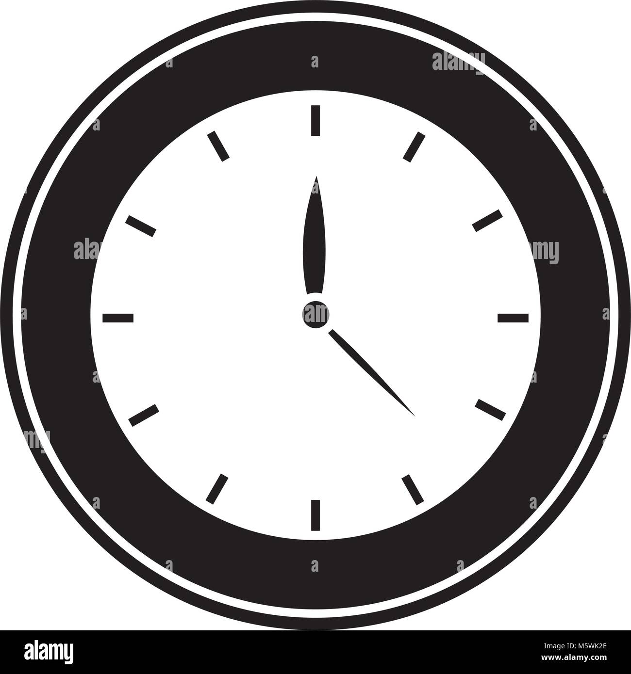 Isolated clock design Stock Vector Image & Art - Alamy