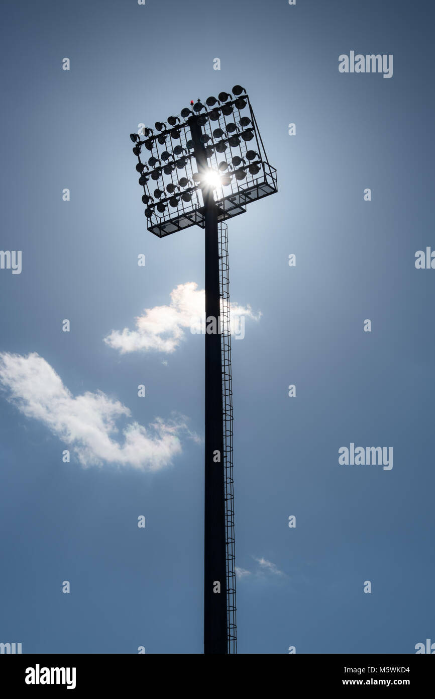 contemporary stadium light Stock Photo - Alamy