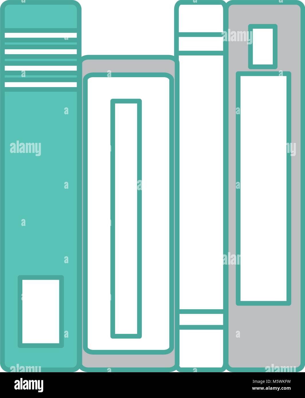Isolated books design Stock Vector Image & Art - Alamy