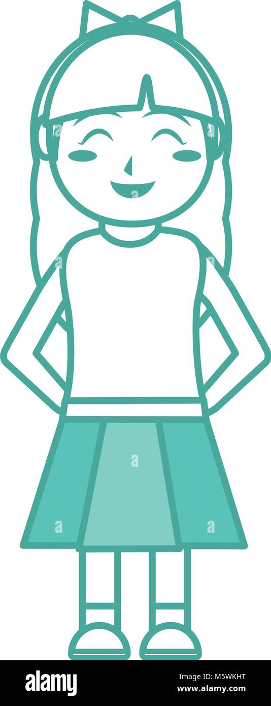Girl cartoon design Stock Vector Image & Art - Alamy